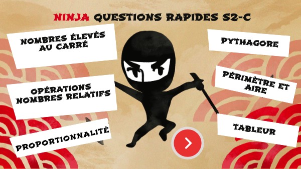 Ninja BDM 3ème QR S2-c | Genially
