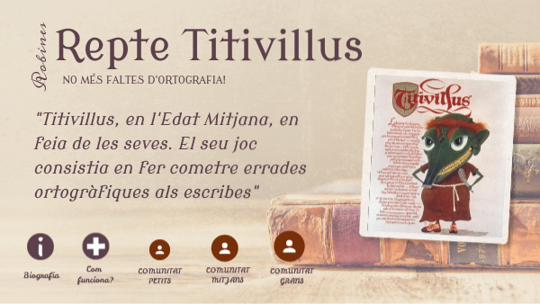 REPTE TITIVILLUS MOSTRA