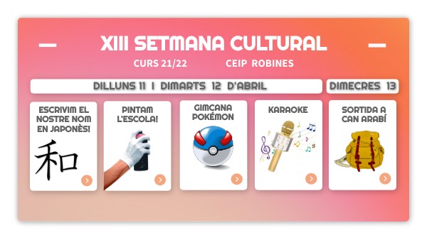 XIII SETMANA CULTURAL