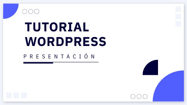 TUTORIAL WORDPRESS | Genially