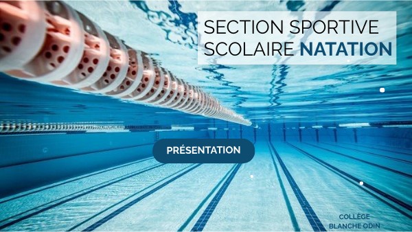 PRESENTATION SECTION NATATION