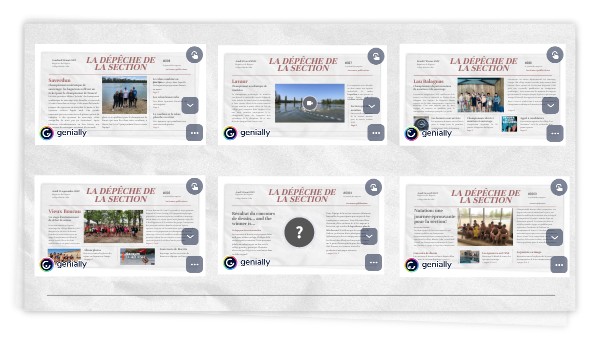 Anciennes publications de la section #4 | Genially