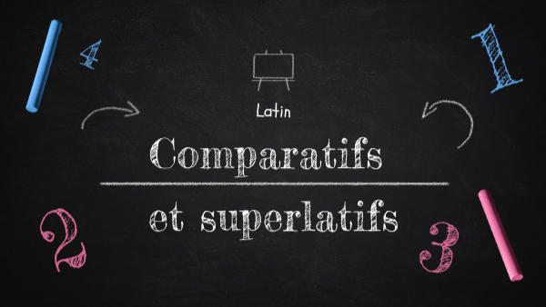 Comparatifs et superlatifs latins | Genially