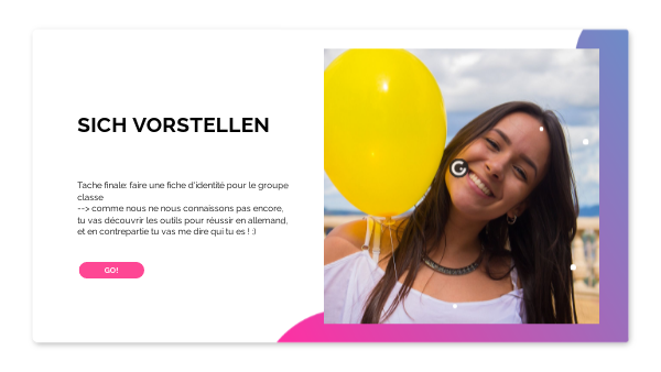 SICH VORSTELLEN | Genially