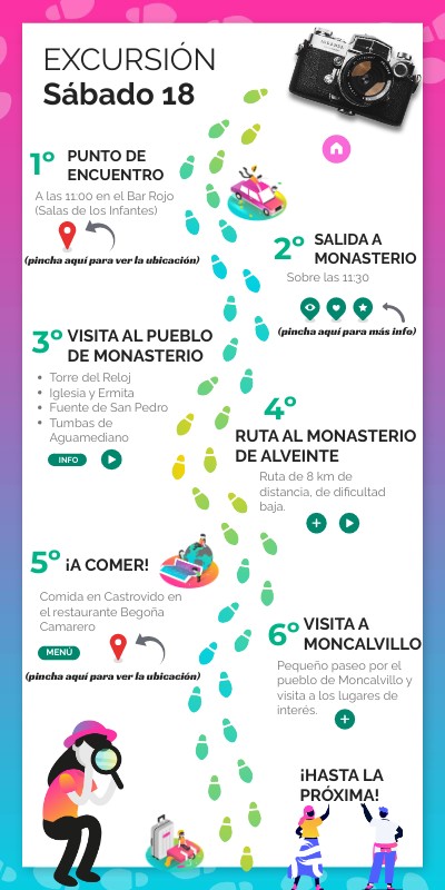 RUTA SÁBADO 18 | Genially