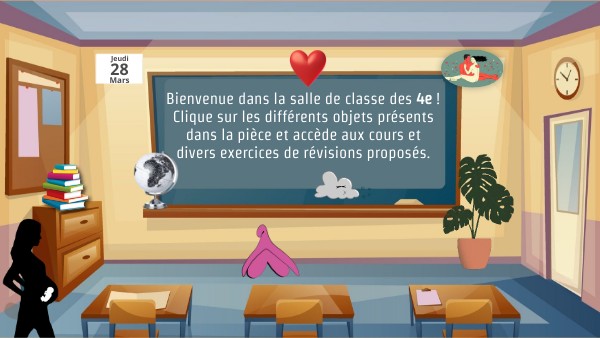 classe virtuelle 4e | Genially