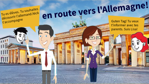 En route pour l'allemand! | Genially