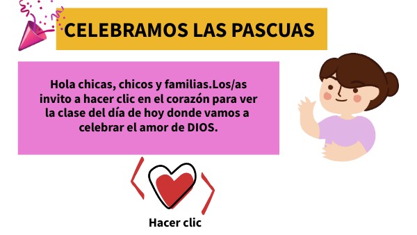 CELEBRAMOS LA PASCUA | Genially