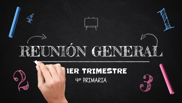 REUNIÓN PRIMER TRIMESTRE | Genially