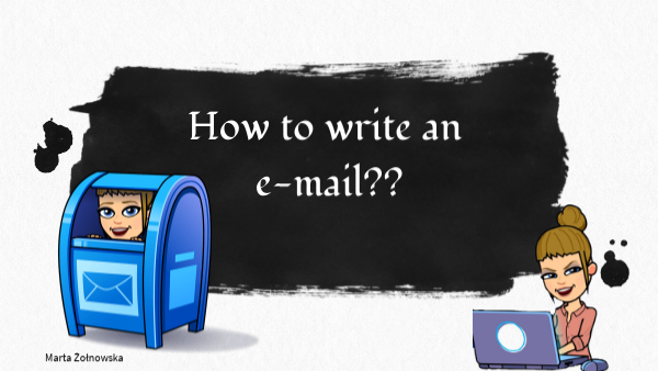 How to write an email? | Genially
