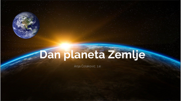 dan planeta Zemlje