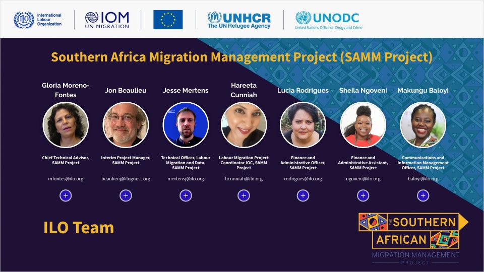[EN] SAMM Team, E-Course on Labour Migration Governance in the SADC | Genially