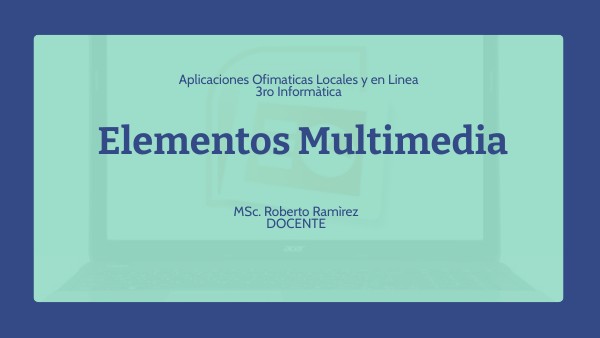 A3-CS21 Elementos Multimedia | Genially