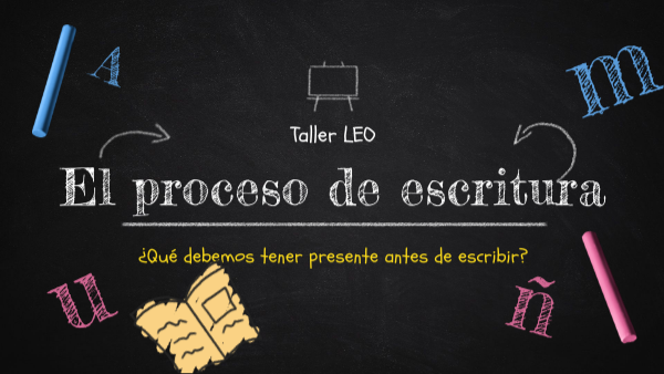 Proceso de escritura - Taller LEO | Genially