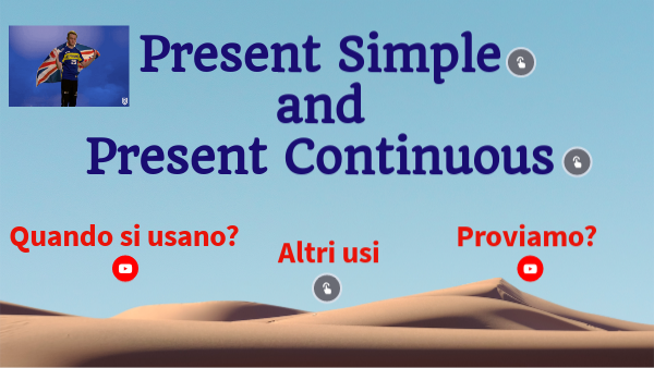 Present Simple vs Continuous | Genially