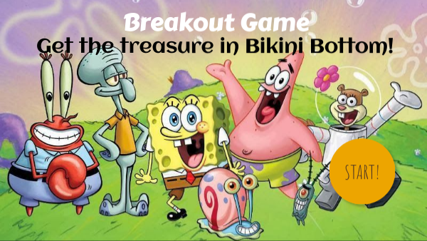 SpongeBob Scape Game | Genially