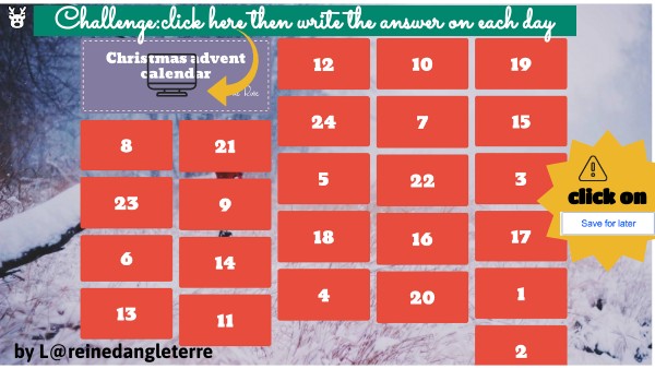 2023 Advent Calendar Riddles & Puzzles | Genially