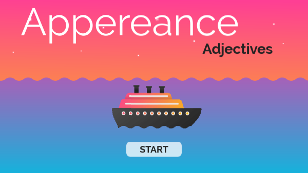 ADJECTIVES- GAME | Genially