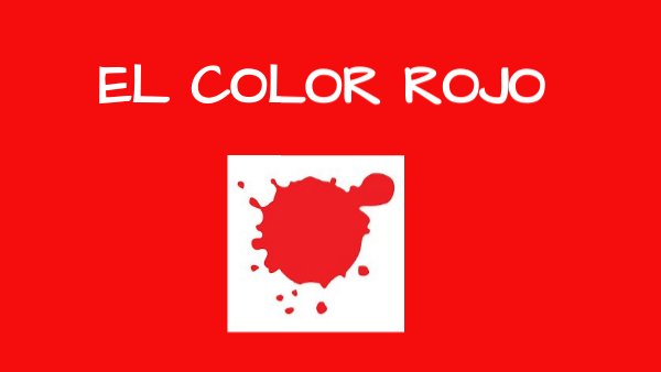 EL COLOR ROJO