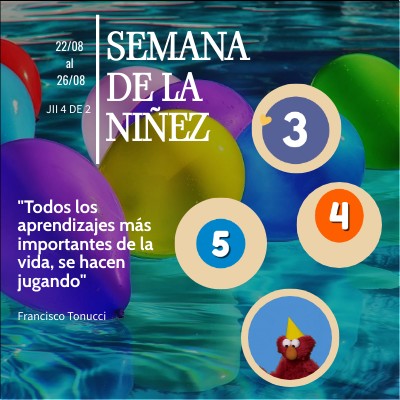 Semana de la niñez. JII4 DE2. 2022