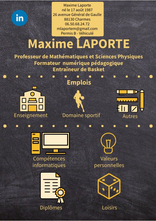 CV Maxime Laporte