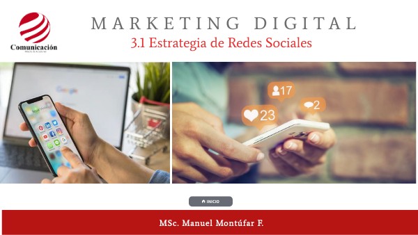 3.1 Estrategia de Redes Sociales