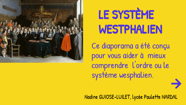 Le système westphalien | Genially