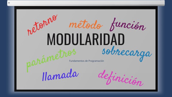 Modularidad