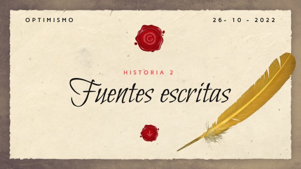 Fuentes escritas. | Genially