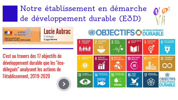 Collège Lucie Aubrac (Eyguières), E3D