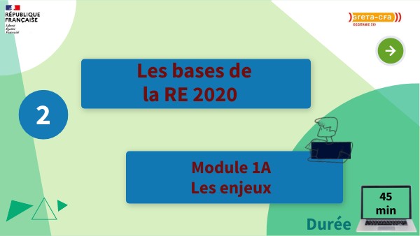 Module 1A Les enjeux de la RE 2020 (2023)