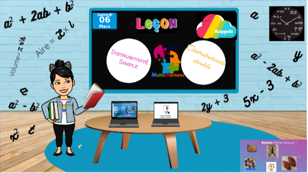 Calcul littéral partie 2 | Genially