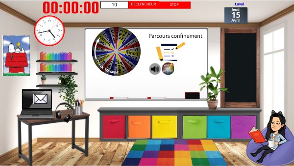 Confinement Semaine1 4D | Genially