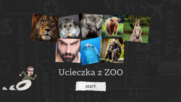Ucieczka z ZOO - Ssaki | Genially