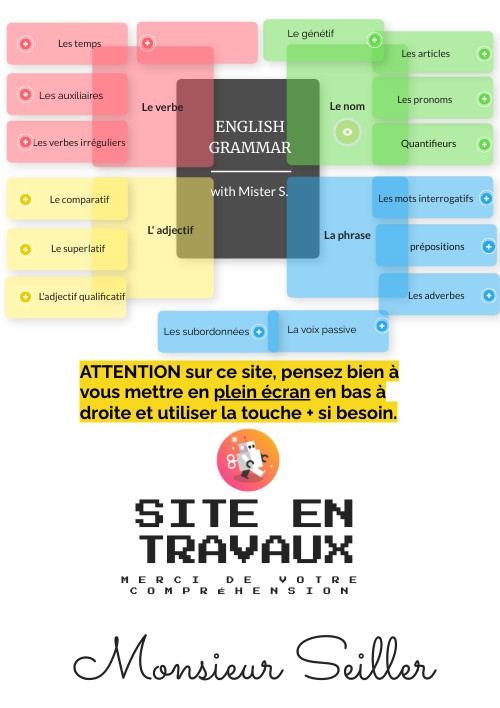 Grammar with Mr S | Genially