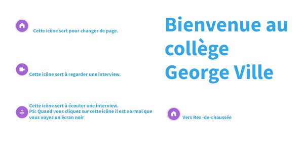 COLLEGE GEORGE VILLE VISITE VIRTUELLE | Genially