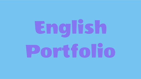English Portfolio | Genially