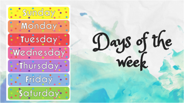 Days of week