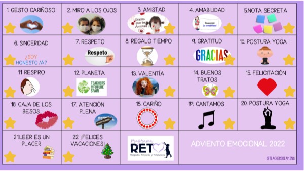 calendario emocional de adviento :)