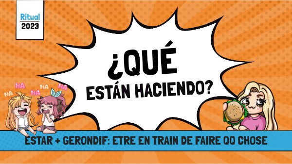 [4e] ¿Qué están haciendo? | Genially