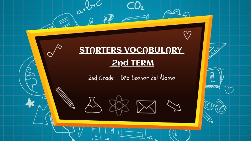 Staters Vocab 2 - 2nd Grade- SECOND TERM | Genially