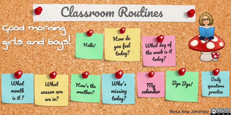 ROUTINES- 1&2 GRADE | Genially