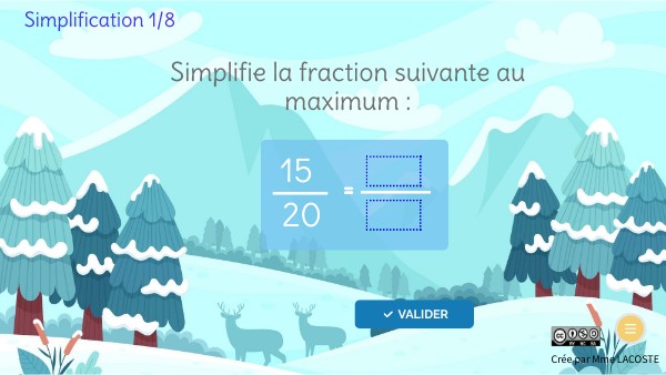 Copie - 5AM - Simplifier fraction CV