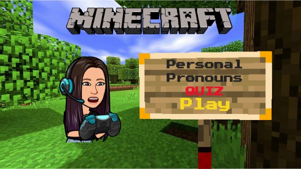 QUIZ Minecraft PERSONAL PRONOUNS | Genially