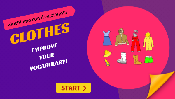 Let's play with... clothes! | Genially