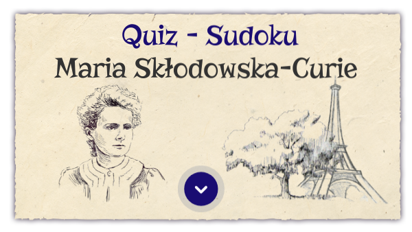 Quiz - Sudoku Maria Skłodowska-Curie