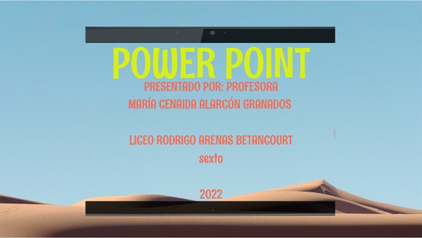 SEXTO POWER POINT | Genially