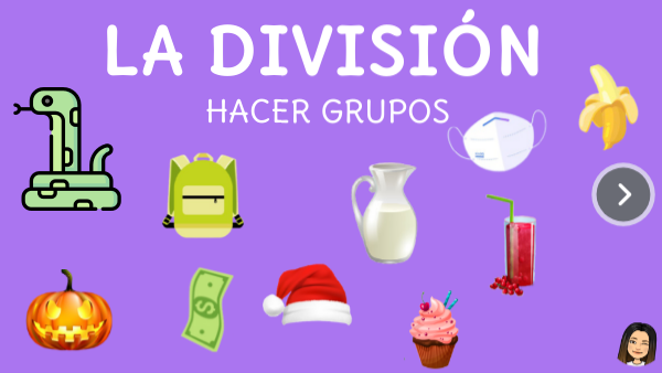La división- hacer grupos | Genially