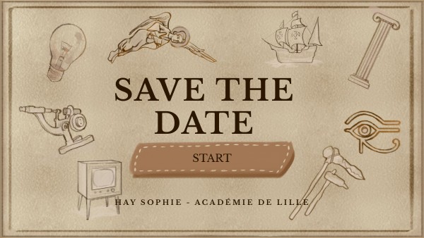 Save the date | Genially