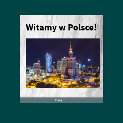 Witamy w Polsce | Genially